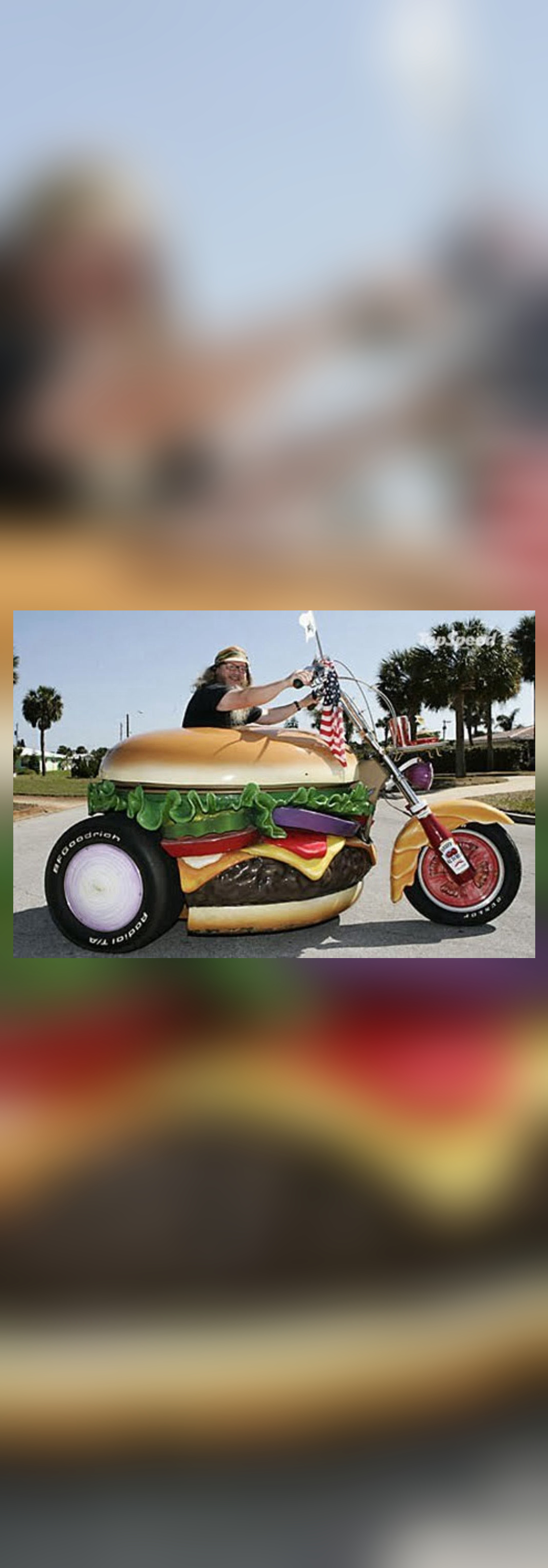 Man customised Harley-Davidson bike to look like a burger | Automobile ...