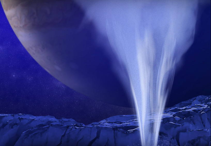 Possible water vapor plumes spotted on Jupiter's moon