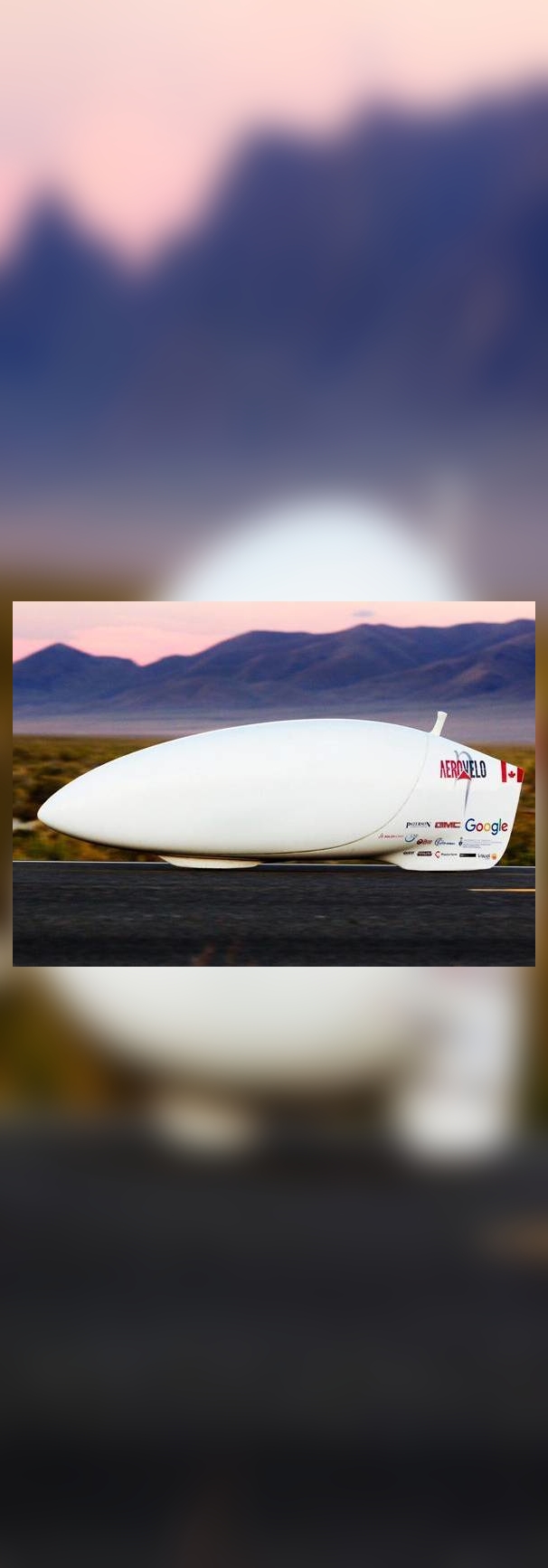 New human-powered speed record set at 141 kmph