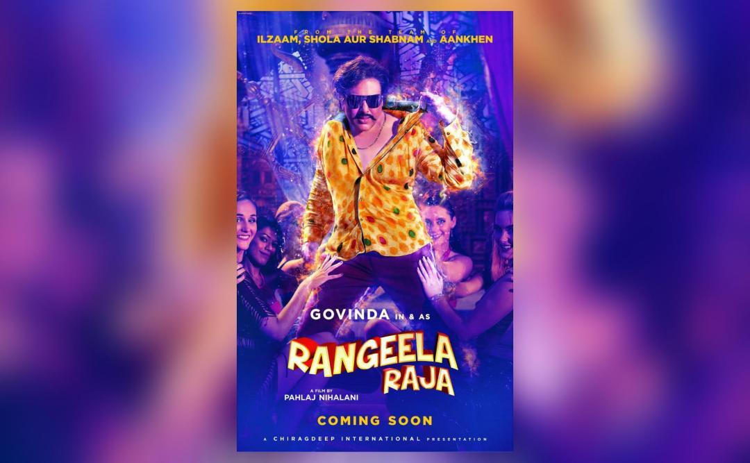 First look poster of Govinda starrer 'Rangeela Raja' out ...