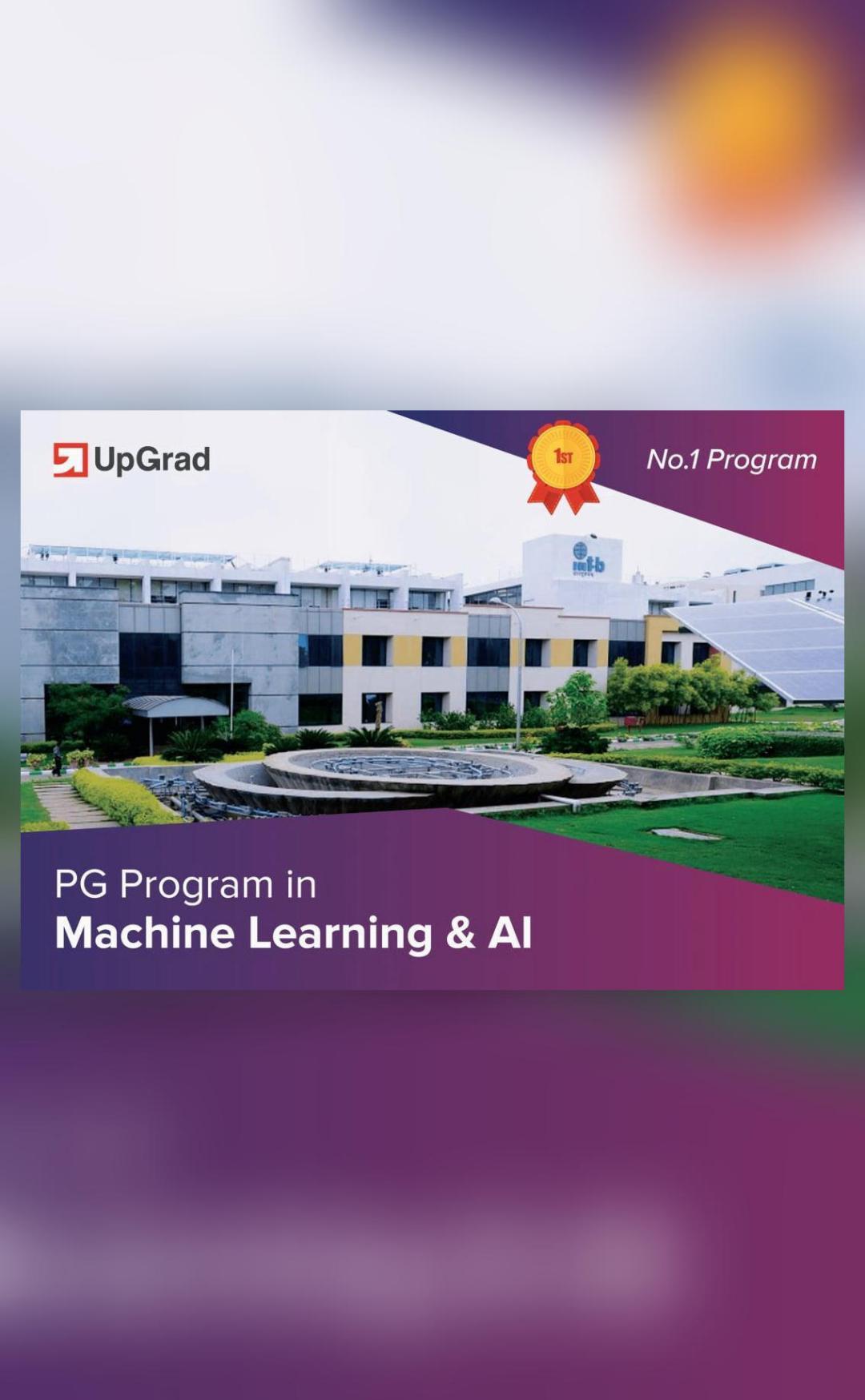 Upskill with India's no. 1 PG program in Machine Learning and AI ...