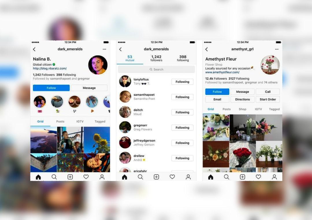Instagram testing new layouts, may put profile pic on right