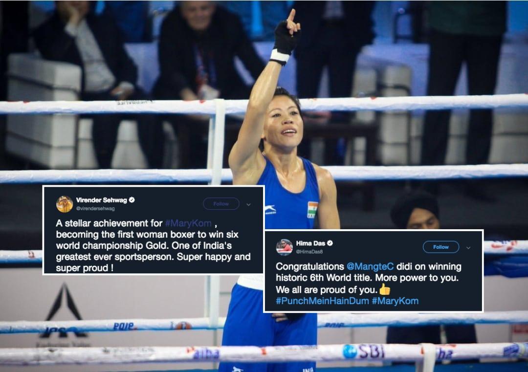 Magnificent Mary, tweets Vijender after Mary's record WC gold | Sports ...