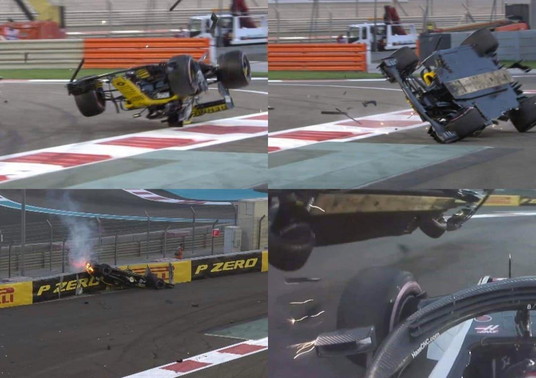 Get me out of this car, there's fire: F1 driver after car flips ...