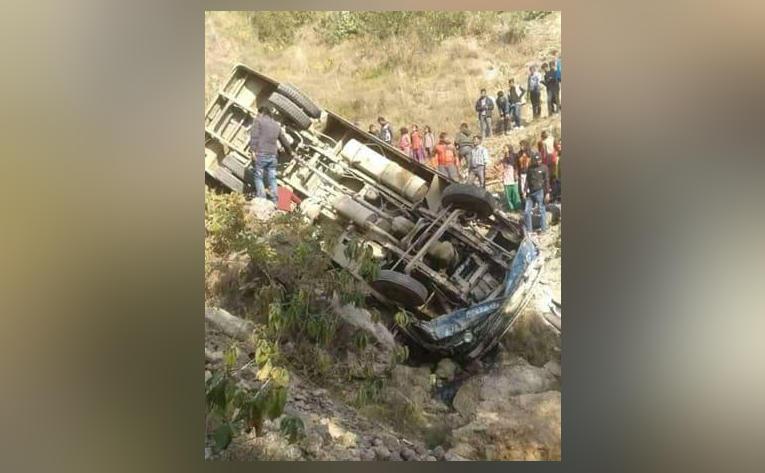 16 killed, 11 injured as bus falls 700m down road in Nepal | World News ...