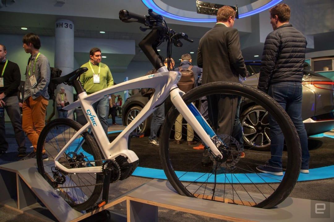 Smart e-bike that connects to Amazon's Alexa unveiled at CES