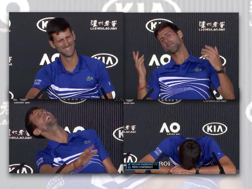 Not too bad: Novak Djokovic imitates journalist's Italian accent ...
