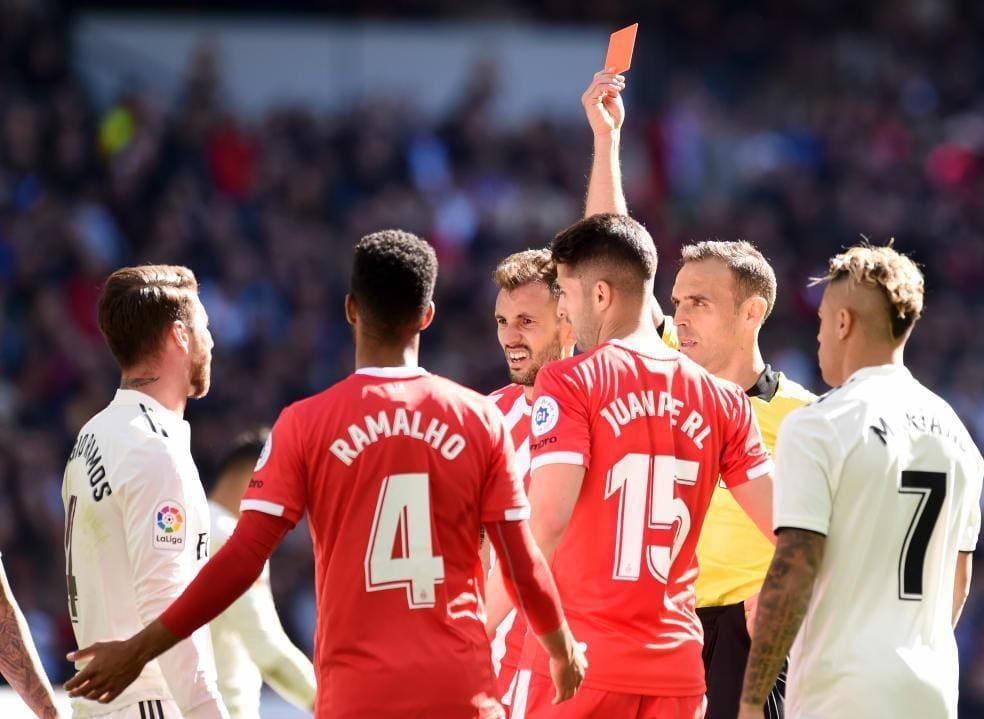 Sergio Ramos 1st player to receive 20 red cards in La Liga | Sports ...