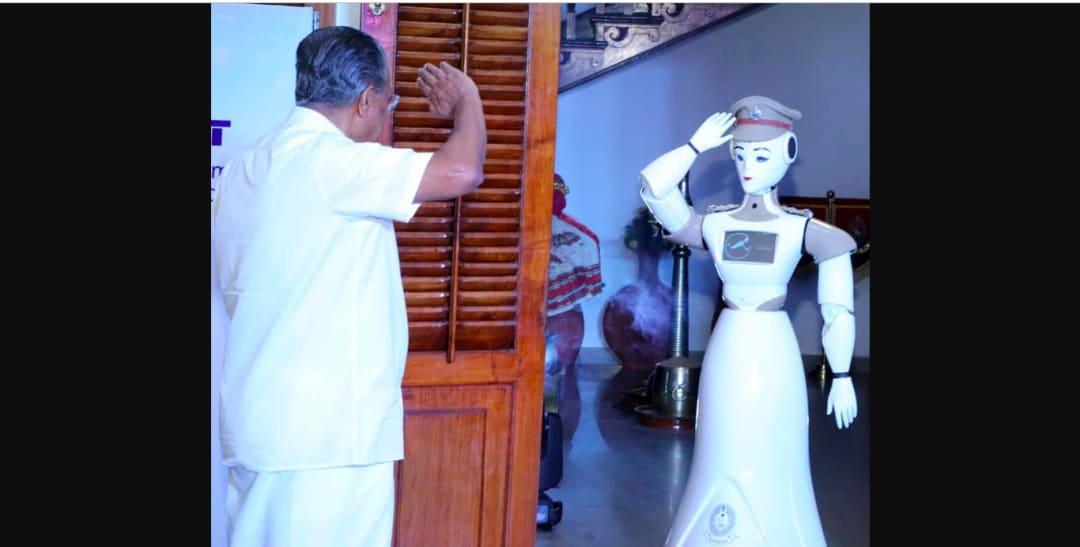 Kerala Police inducts India's first humanoid robot officer | National ...