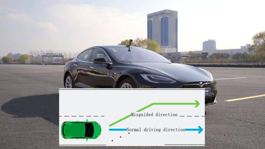 Security researchers trick self-driving Tesla to change lane ...