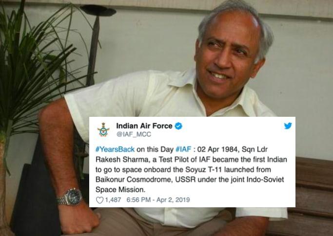 35 years since Rakesh Sharma became the 1st Indian in space | Science ...