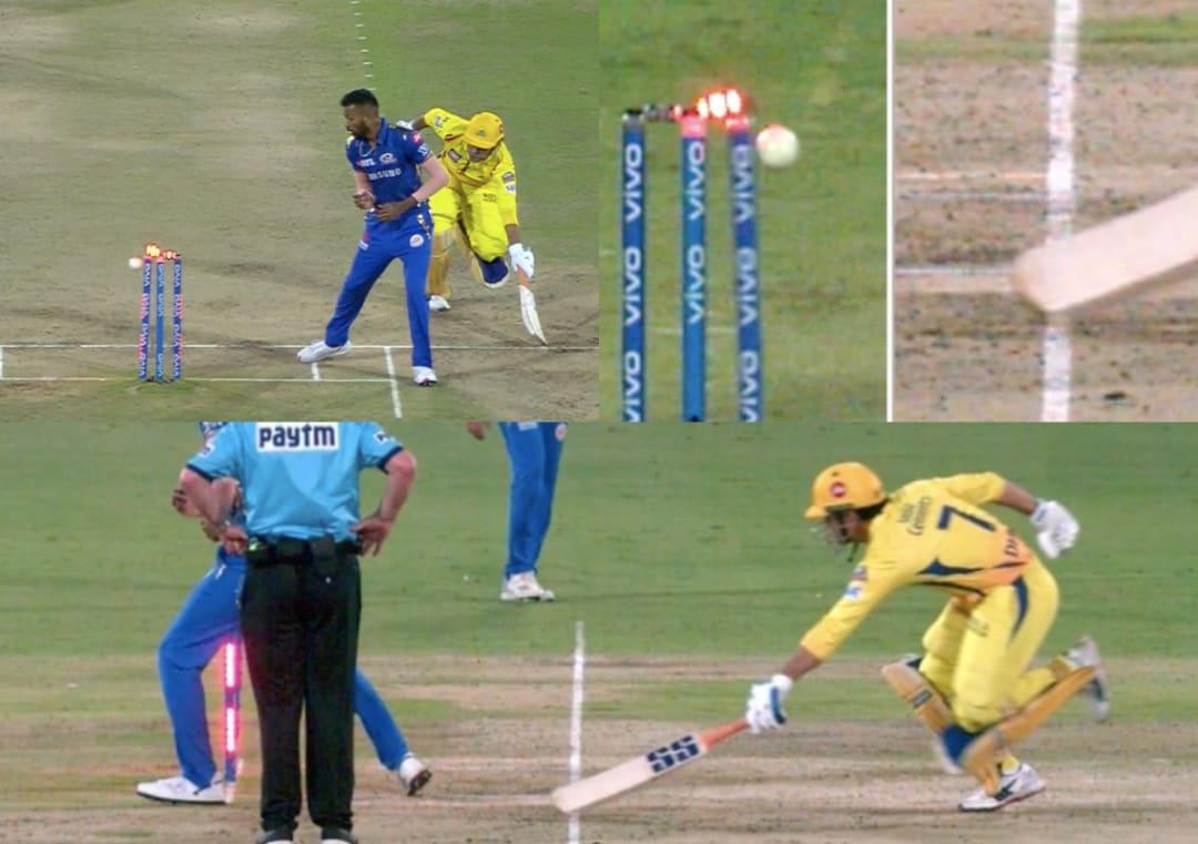 Fans question whether Dhoni's run-out in IPL final was out or not ...