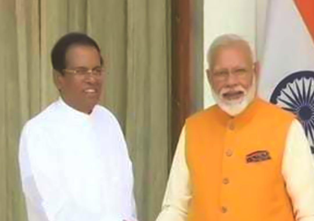 PM Modi, Sri Lankan President Sirisena hold bilateral talks | Politics News | Inshorts