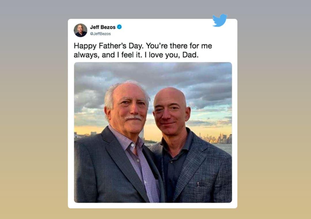 You’re there for me always: Jeff Bezos shares pic on Father's Day