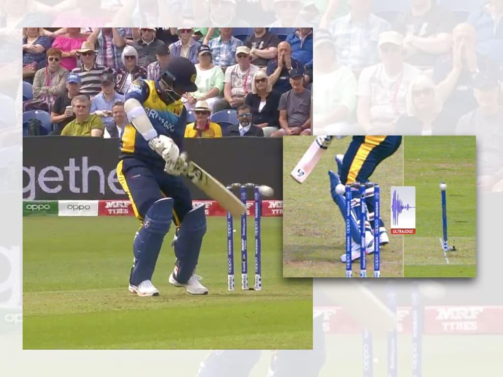 SL captain survives as ball hits stumps but bails don't dislodge ...