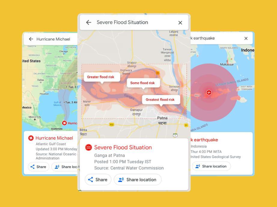 Google Maps adds tools to help navigate crises, natural disasters ...