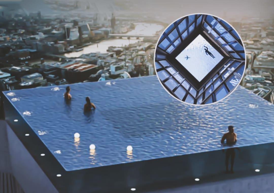 World's first infinity pool with 360-degree view to open in London