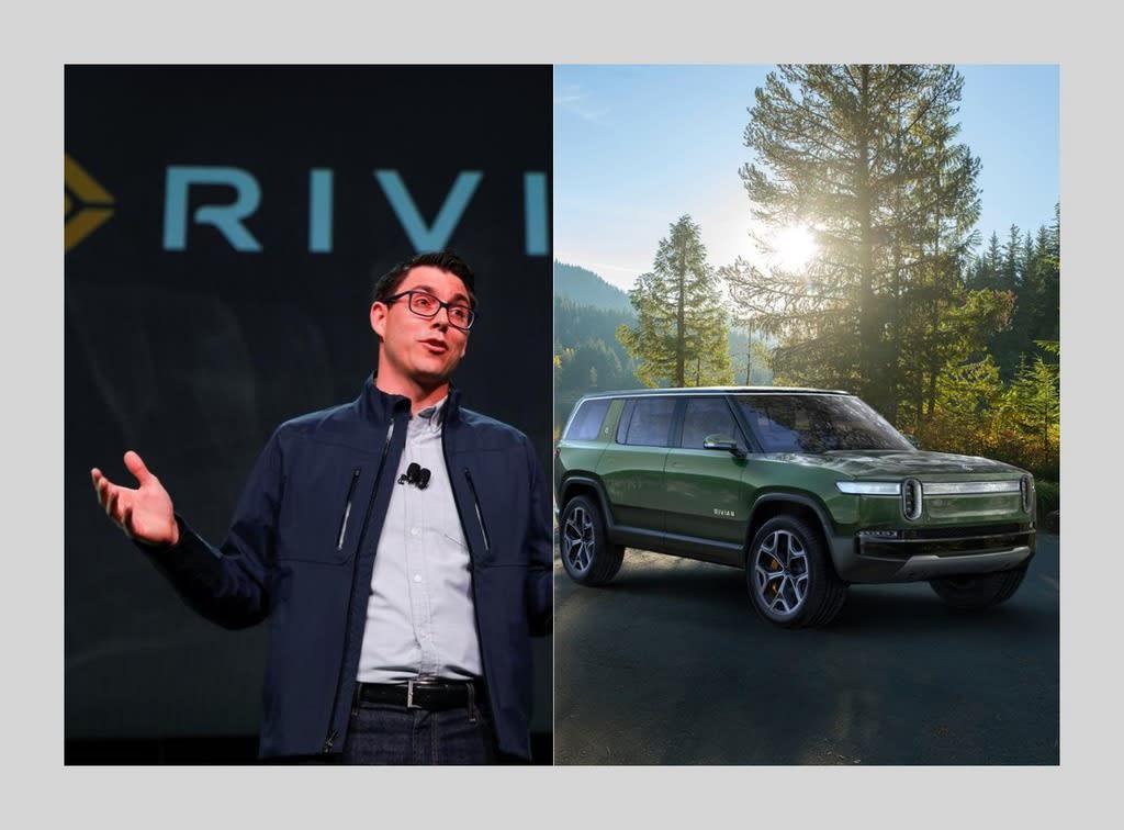 Tesla rival Rivian CEO confirms vehicle-to-vehicle charging ...